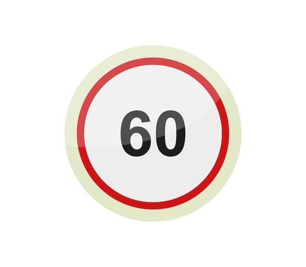 Premium Vector | Speed limit Premium Vector | Speed limit