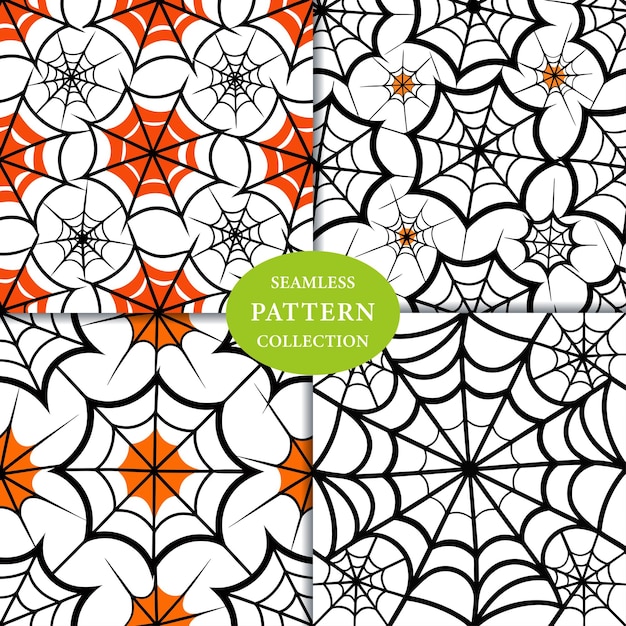 Premium Vector | Spiderweb Halloween Texture Seamless Pattern ... Premium Vector | Spiderweb Halloween Texture Seamless Pattern ...