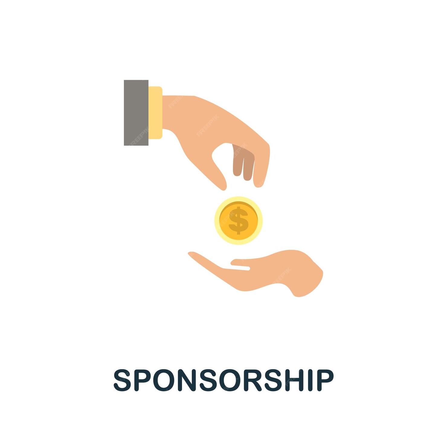 Premium Vector | Sponsorship icon simple element from business growth ... Premium Vector | Sponsorship icon simple element from business growth ...