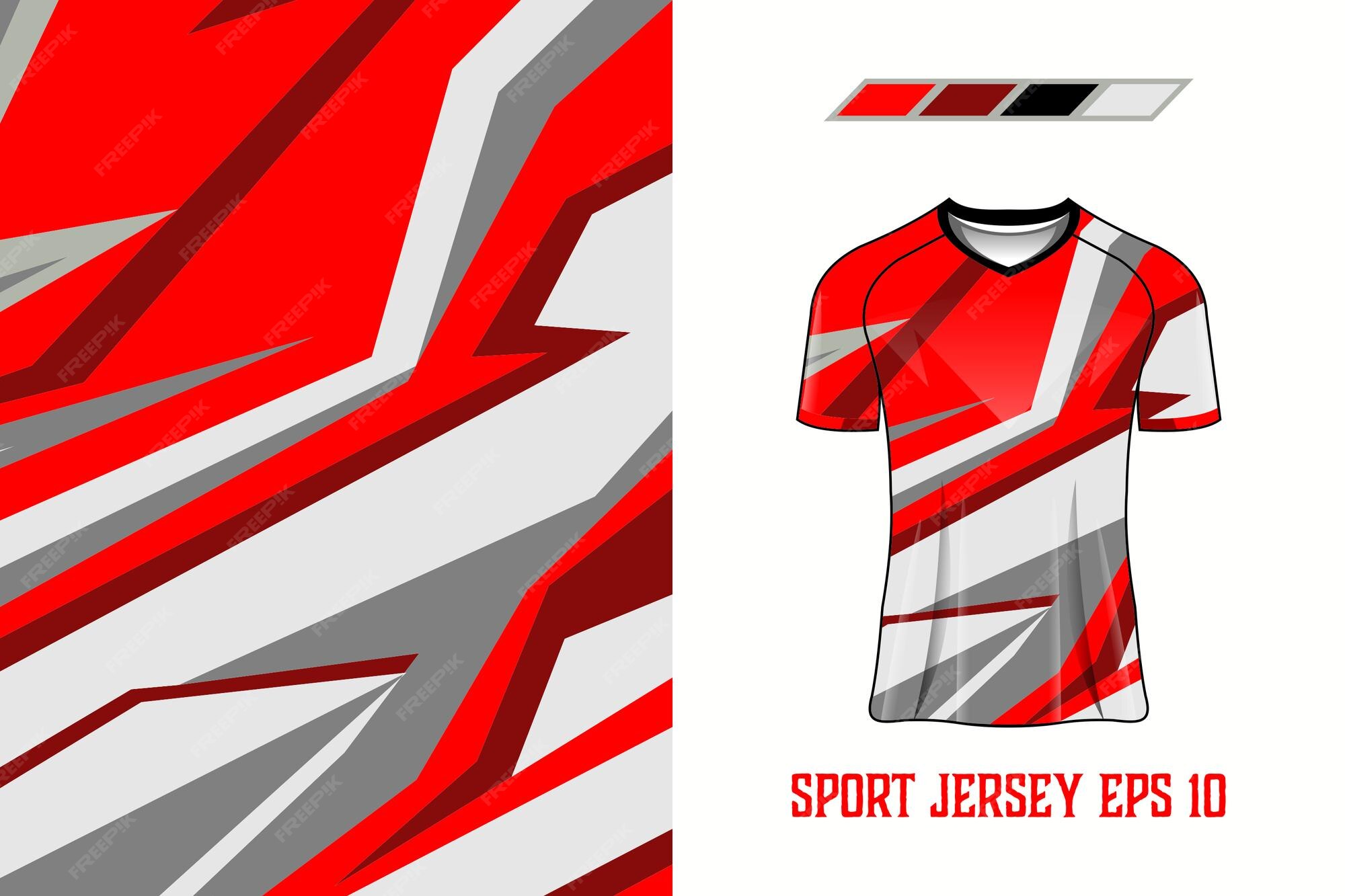 Premium Vector Sport Jersey Design Fabric Textile Template Premium Vector