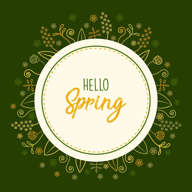 Premium Vector | Spring radiant sun flowers Premium Vector | Spring radiant sun flowers