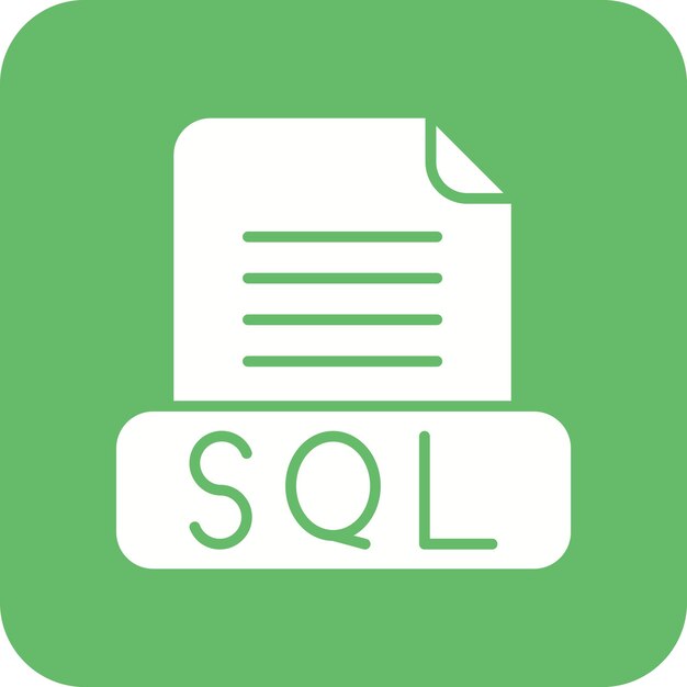 Premium Vector | Sql file icon vector image can be used for computer ...