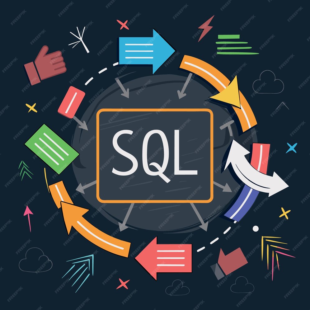 SQL modern programming language for database in software development or ...