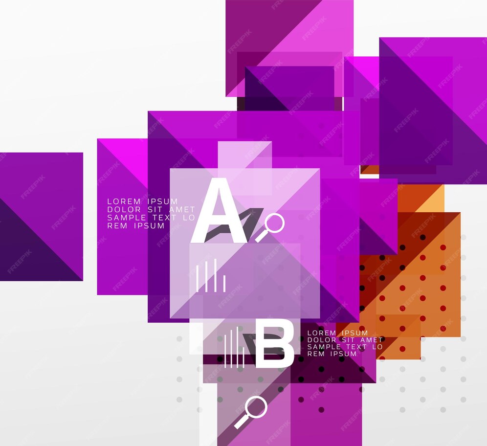 Premium Vector Square Abstract Background Vector Template Background For Workflow Layout