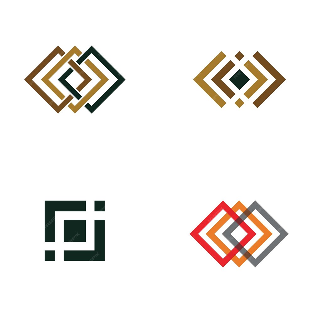 Premium Vector | Square icon vector illustration Premium Vector | Square icon vector illustration