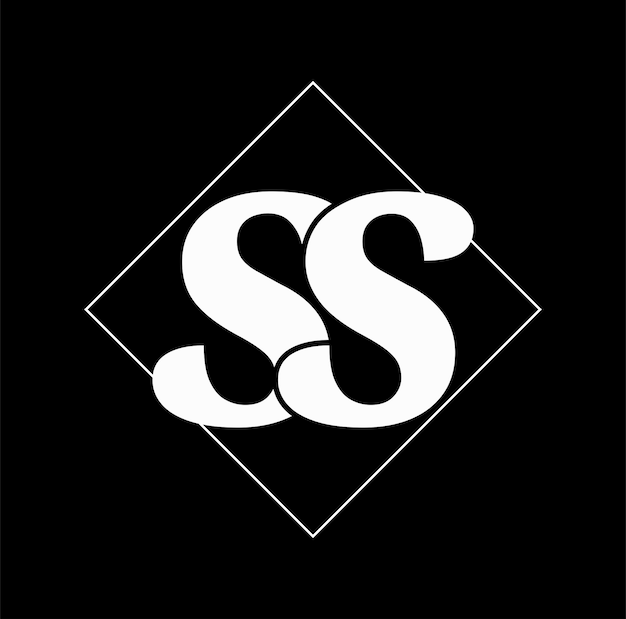Premium Vector | Ss brand name initial letters illustration Premium Vector | Ss brand name initial letters illustration
