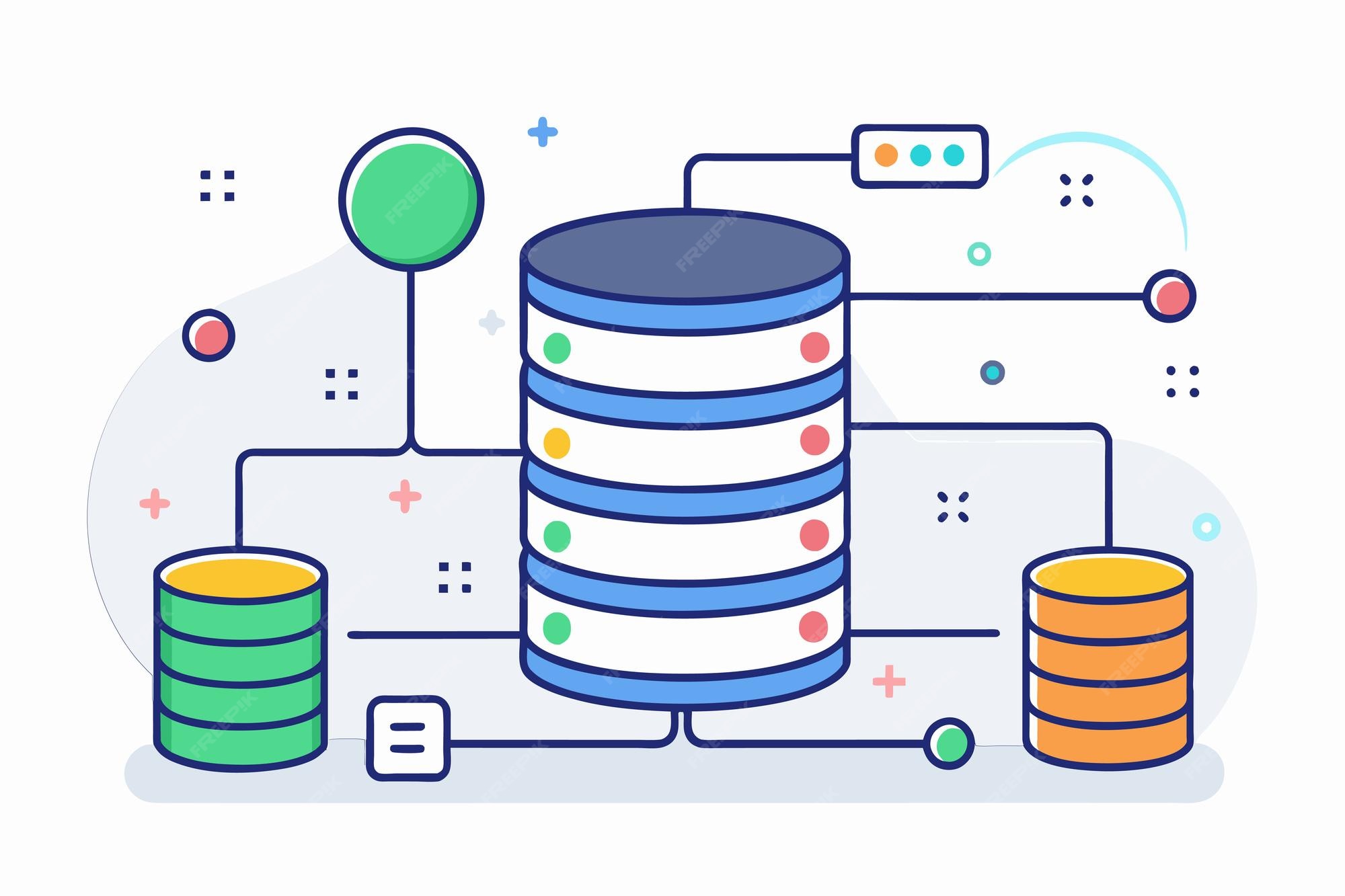 A stack of stacks with a balloon floating above them in a simple and ...