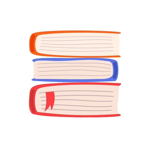 Premium Vector | Stacked books library doodle style learning education ... Premium Vector | Stacked books library doodle style learning education ...