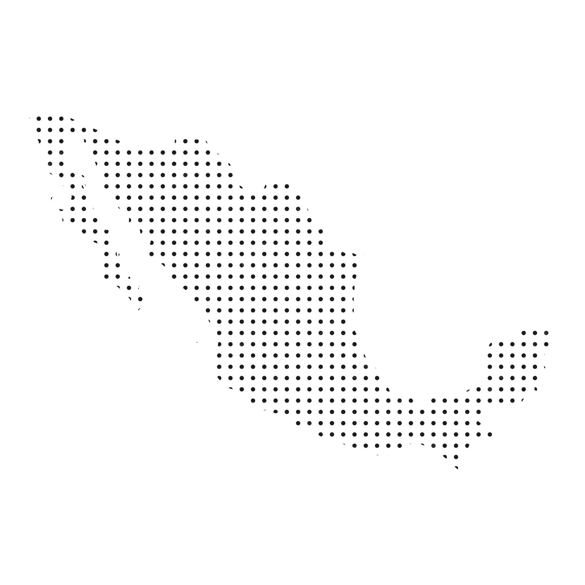 Premium Vector | Stippled Mexico map vector illustration Premium Vector | Stippled Mexico map vector illustration