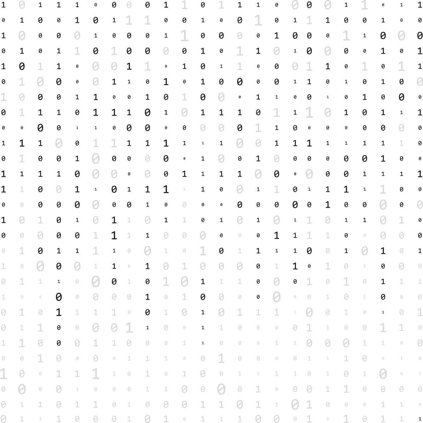 Premium Vector | Stream of binary code computer matrix numbers on the screen binary code graphic ...