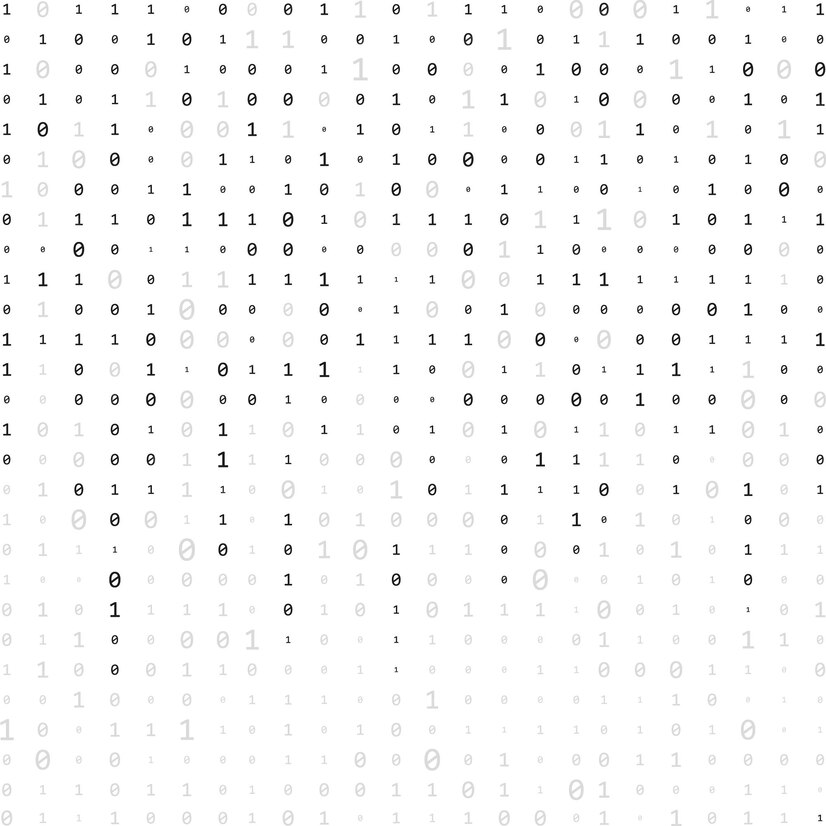 Premium Vector | Stream of binary code computer matrix numbers on the screen binary code graphic ...