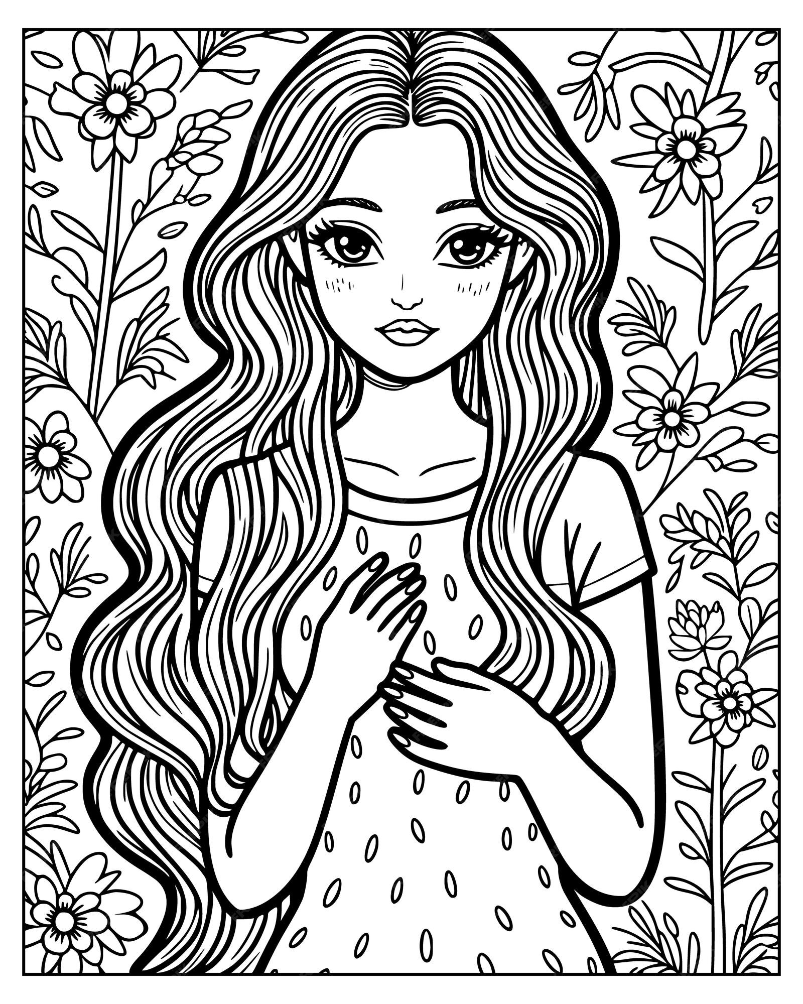 Stress Relief Coloring Pages For Adults Amp Girls Printable Nostalgic