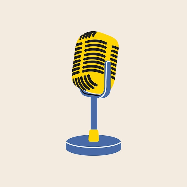 Radio Microphone Clip Art