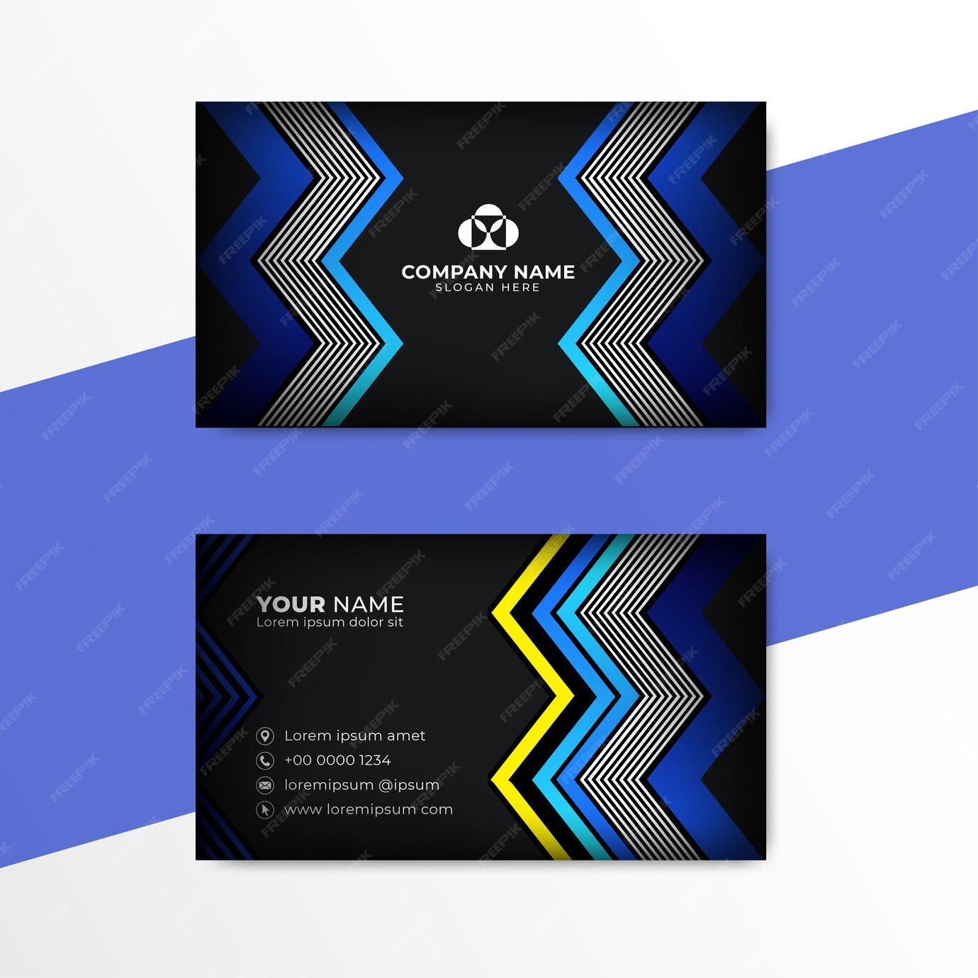 Premium Vector | Stylish business card design vector creative business ... Premium Vector | Stylish business card design vector creative business ...