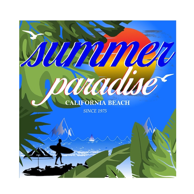 Premium Vector | Summer slogan tee design graphic typography for print ... Premium Vector | Summer slogan tee design graphic typography for print ...