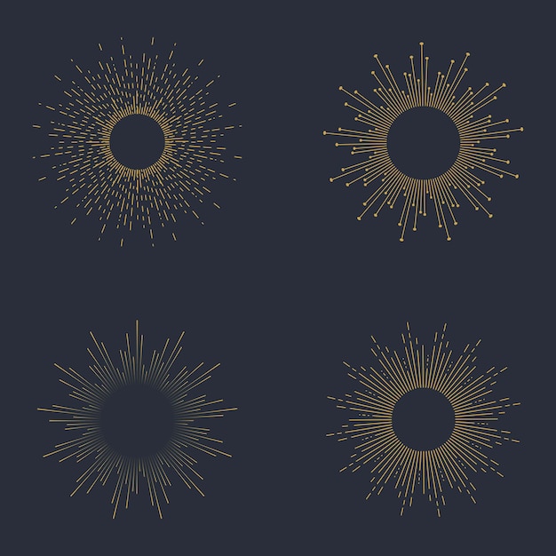 Premium Vector | Sunburst icon vector illustration design Premium Vector | Sunburst icon vector illustration design