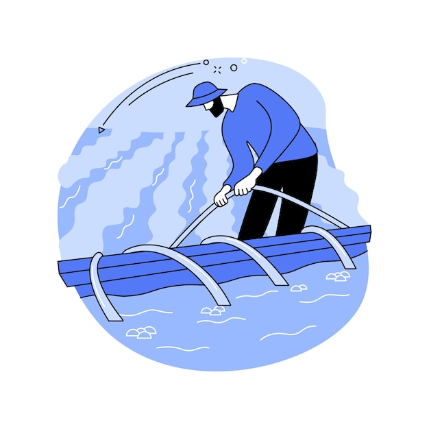 Premium Vector | Surface irrigation systems isolated cartoon vector ... Premium Vector | Surface irrigation systems isolated cartoon vector ...