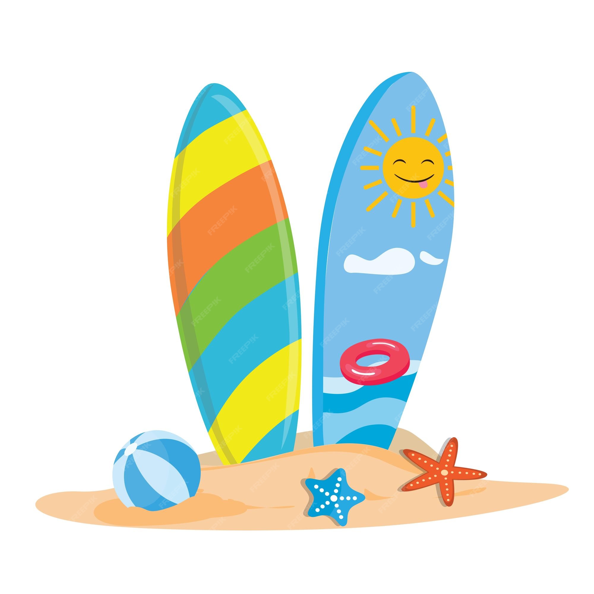 Premium Vector | Surfboard vector set in tropical design surfing board ... Premium Vector | Surfboard vector set in tropical design surfing board ...