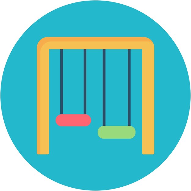 Premium Vector | Swing Vector Illustration Style Premium Vector | Swing Vector Illustration Style