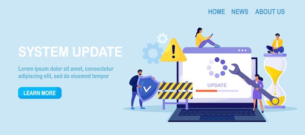 Laptop Install Vectors & Illustrations for Free Download | Freepik