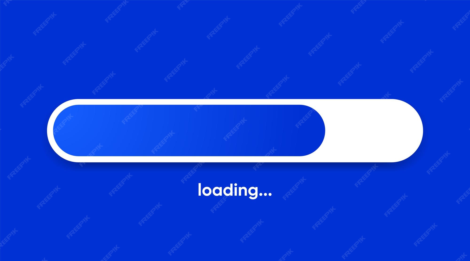 Premium Vector System Wait Screen Loading Or Software Update Or Upgrade Loading Bar