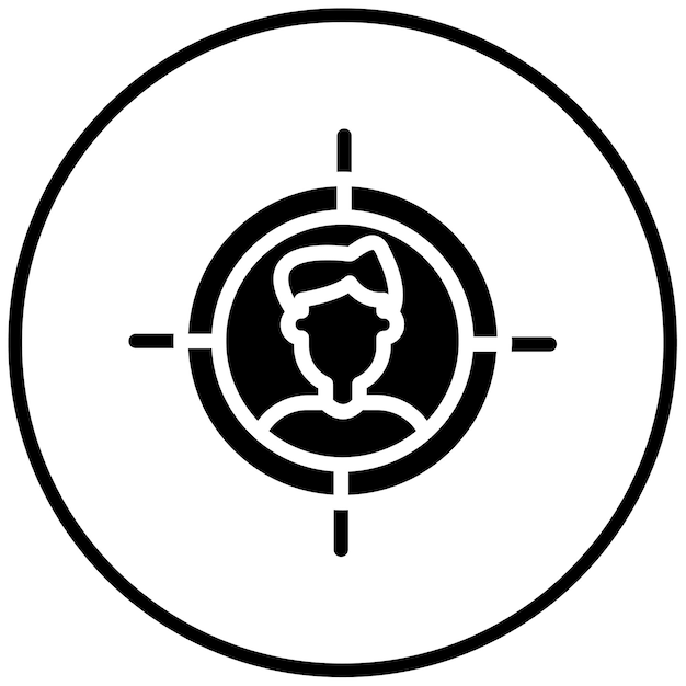 Premium Vector | Target Audience Vector Illustration Premium Vector | Target Audience Vector Illustration