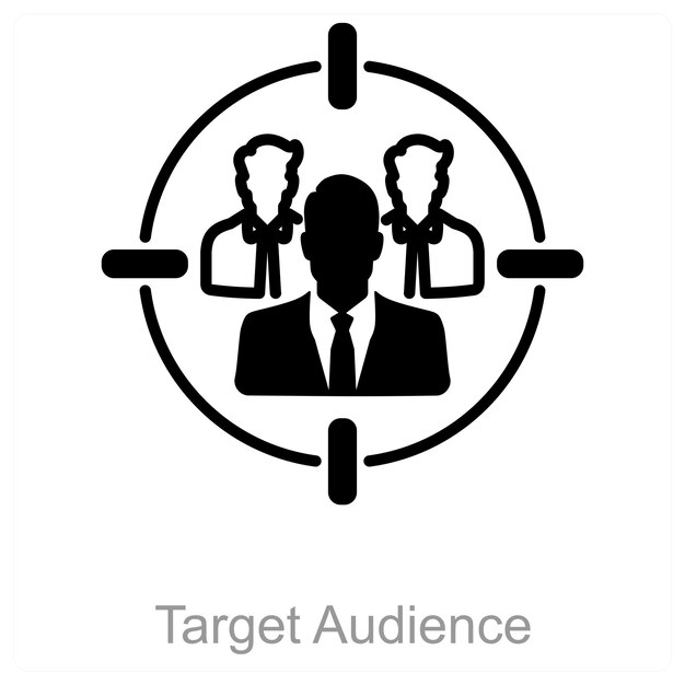 Premium Vector | Target Audience Premium Vector | Target Audience
