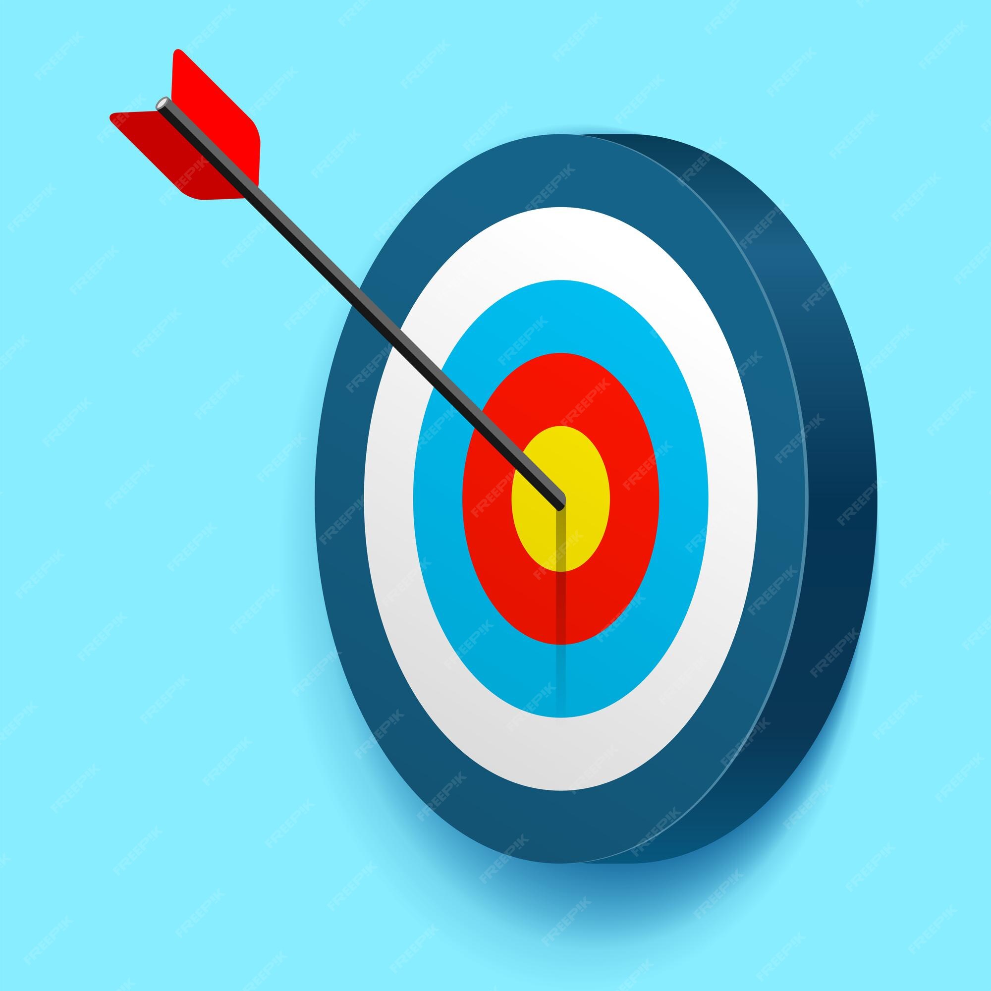 Target Icon Blue Target Icon Blue