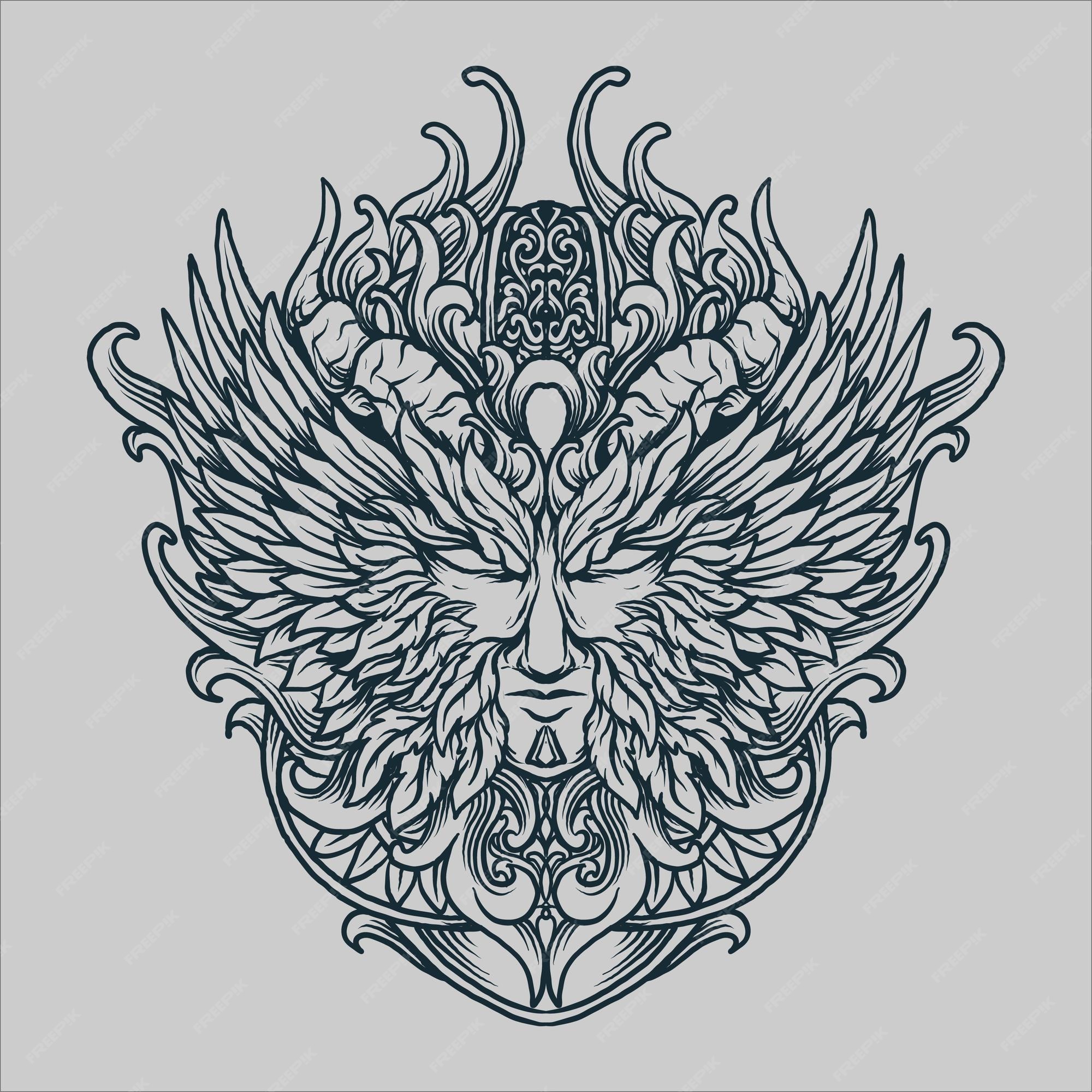 Dark Angel Tattoo Designs