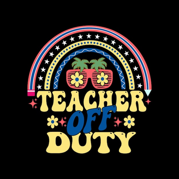 Premium Vector | Teacher off duty Premium Vector | Teacher off duty