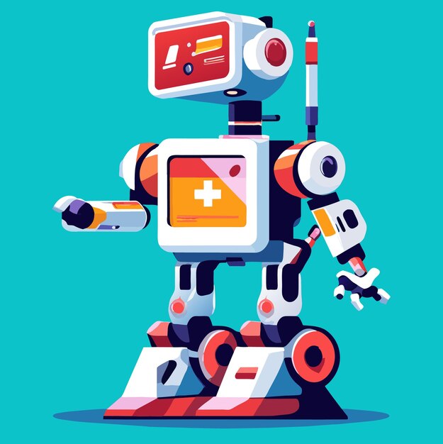 Premium Vector | Tech triumphs little robot vector conquering design ... Premium Vector | Tech triumphs little robot vector conquering design ...