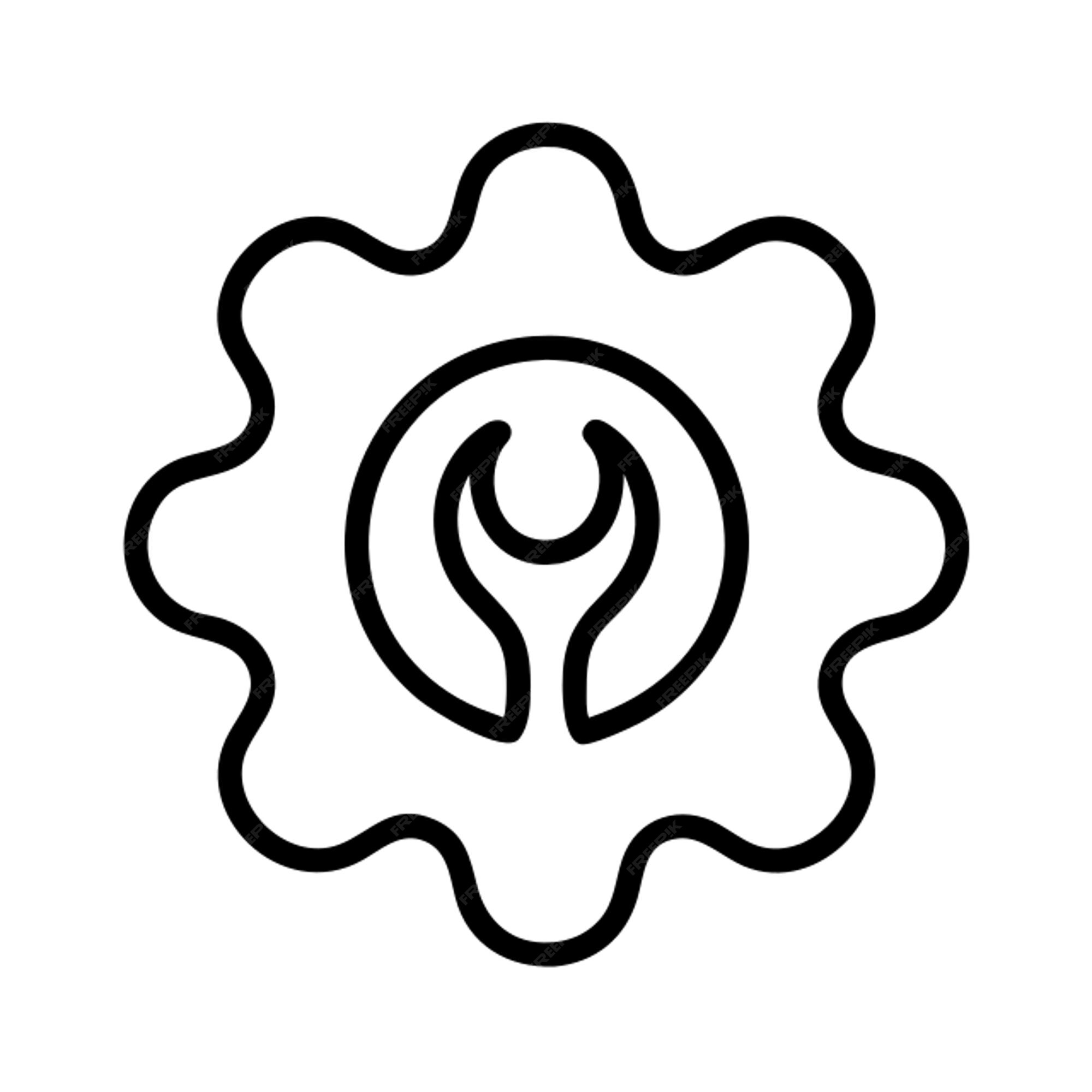 Premium Vector | Technical works icon outline Premium Vector | Technical works icon outline
