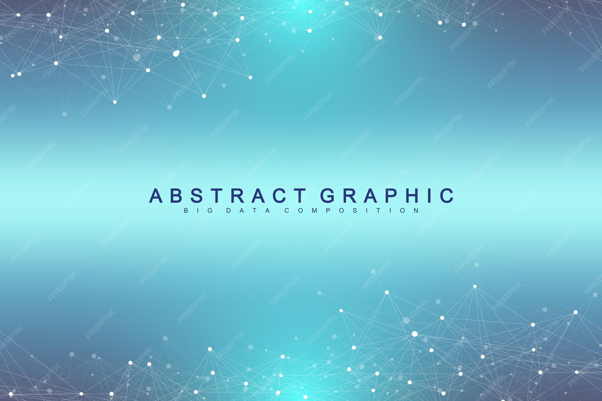 Premium Vector Technology Abstract Background With Connected Line And