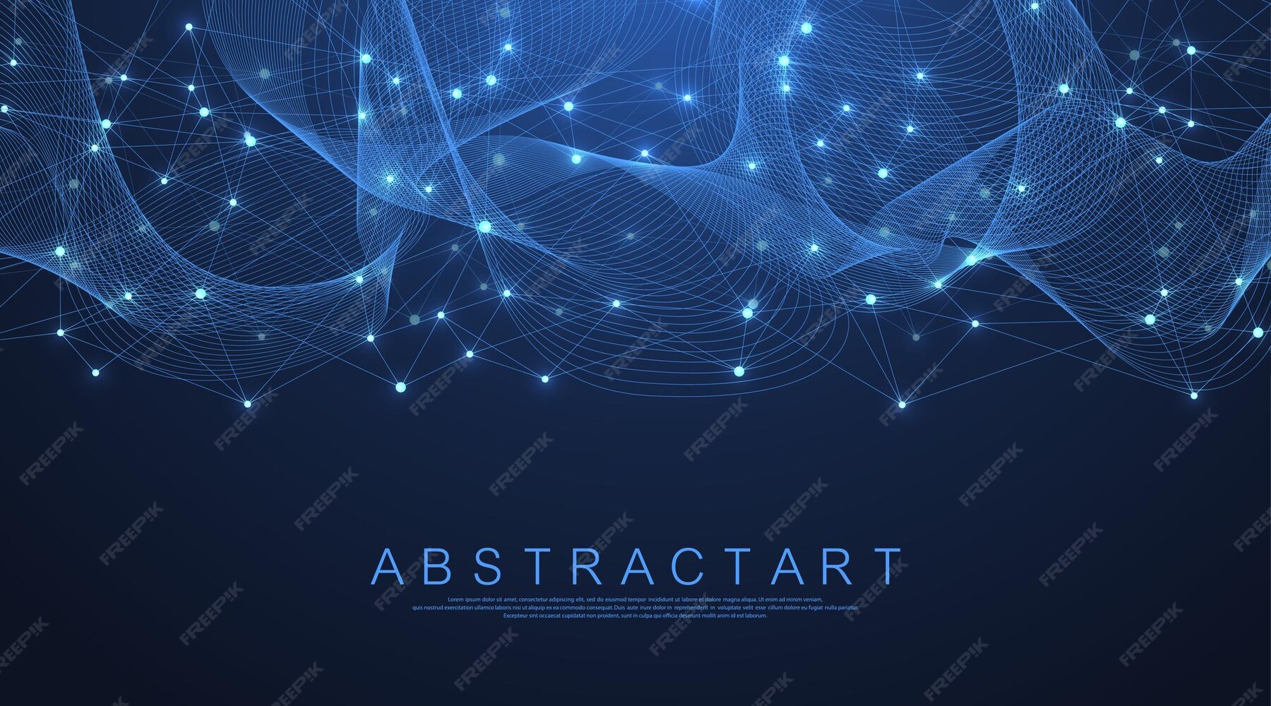 Premium Vector Technology Abstract Lines And Dots Connection