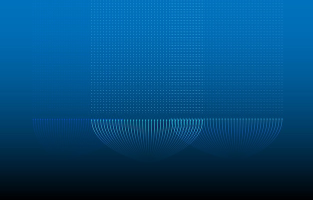 기술 빅 데이터 통계 방법 시각화 개념입니다 벡터 디자인 0 및 1 이진 데이터입니다 프리미엄 벡터