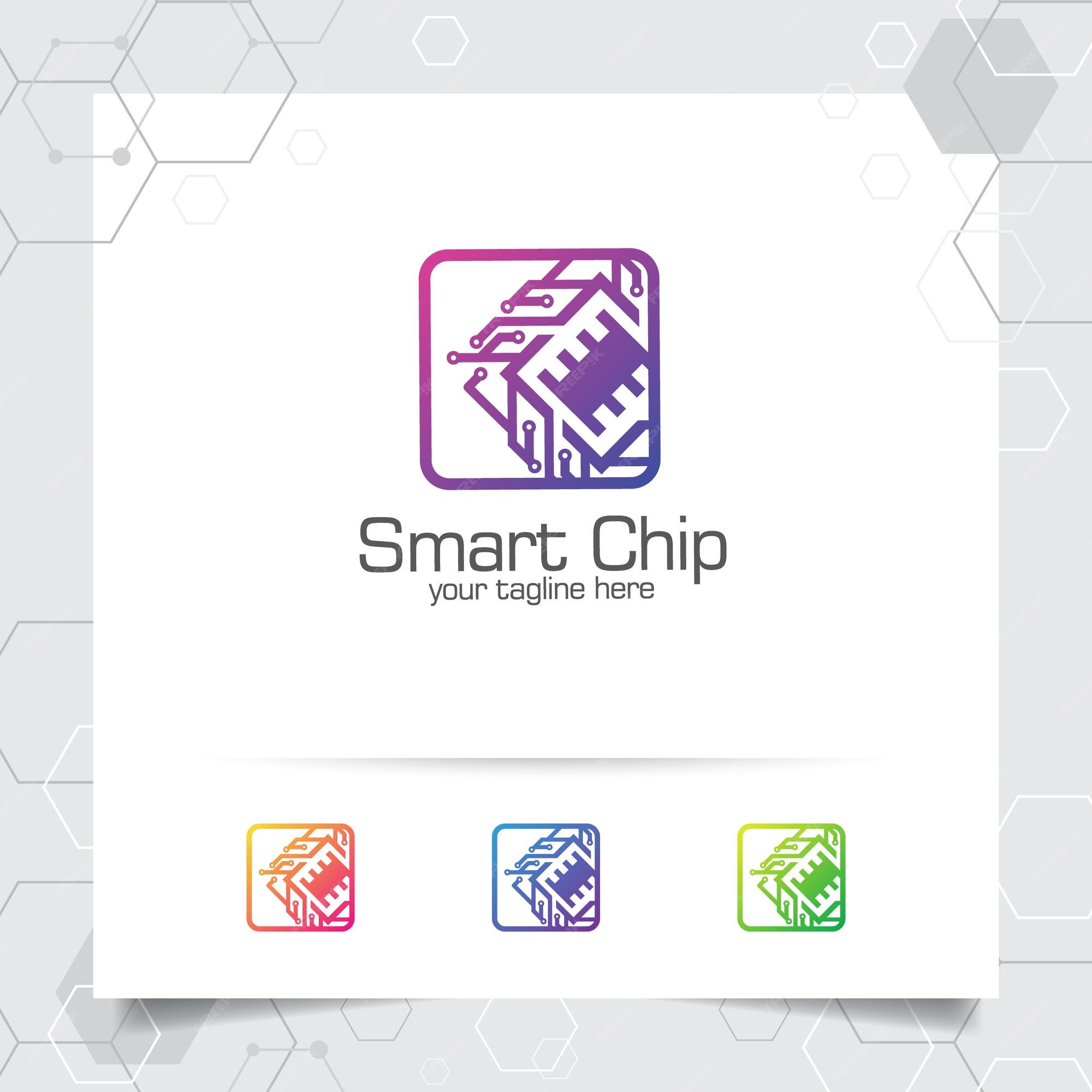 Premium Vector | Technology digital logo vector design with concept of ...