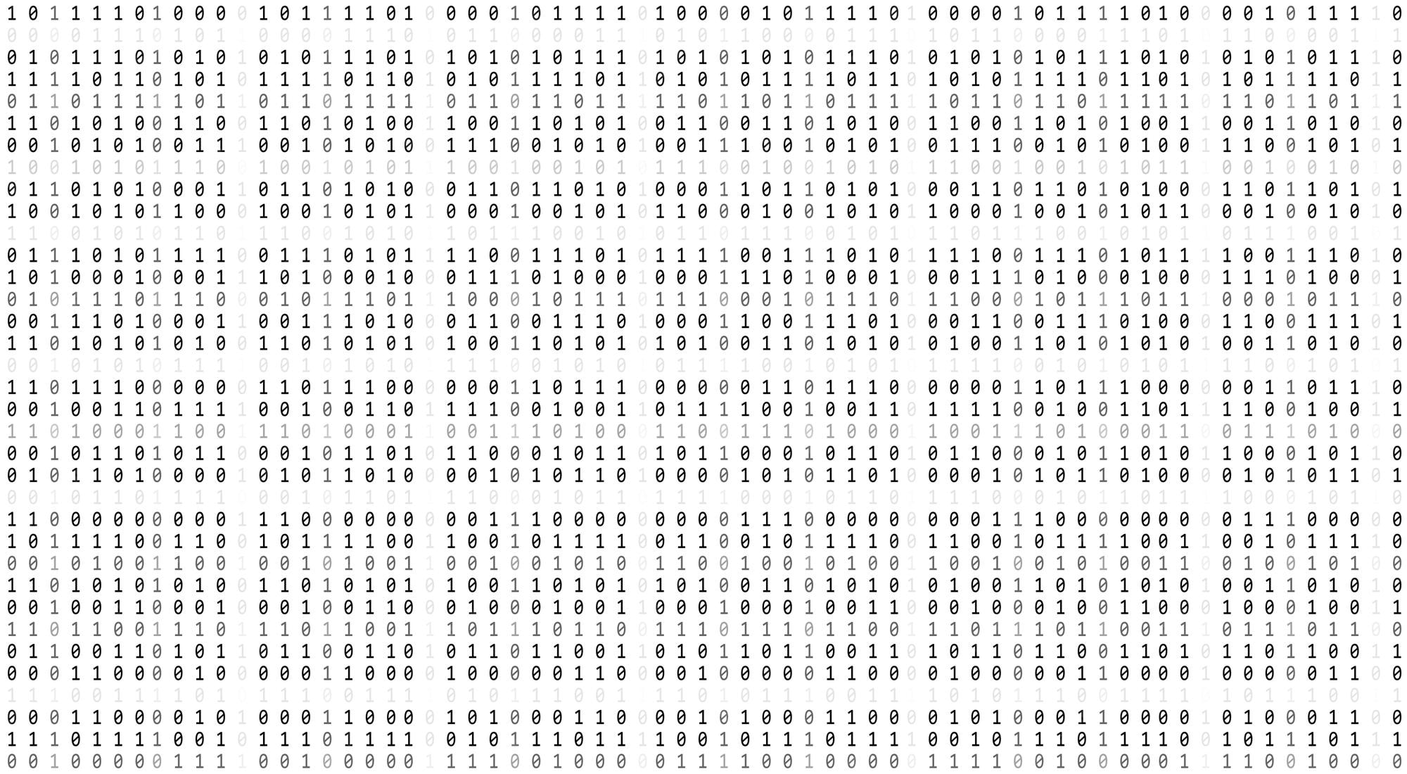 Premium Vector Technology Matrix Background Cyber Security With Falling Number On Screen 8902