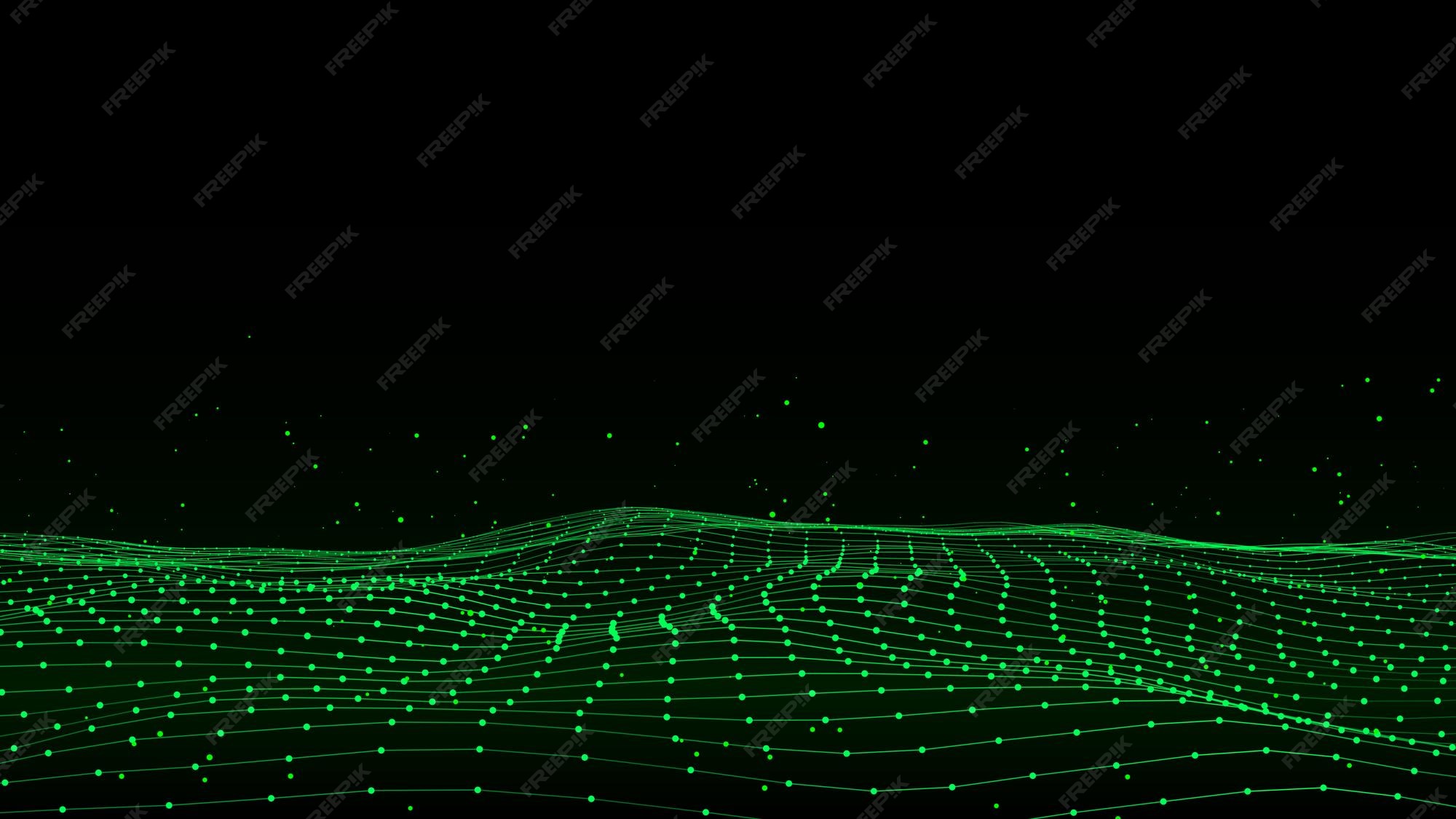 Premium Vector | Technology matrix background cyber security with falling number on screen ...