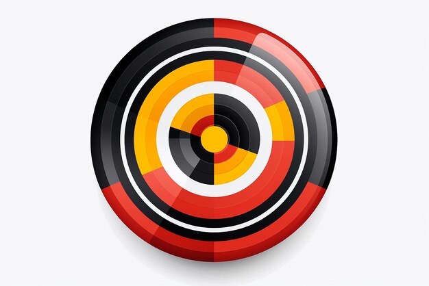 Premium Vector | Three Dimensional circle button with Flag vector ... Premium Vector | Three Dimensional circle button with Flag vector ...