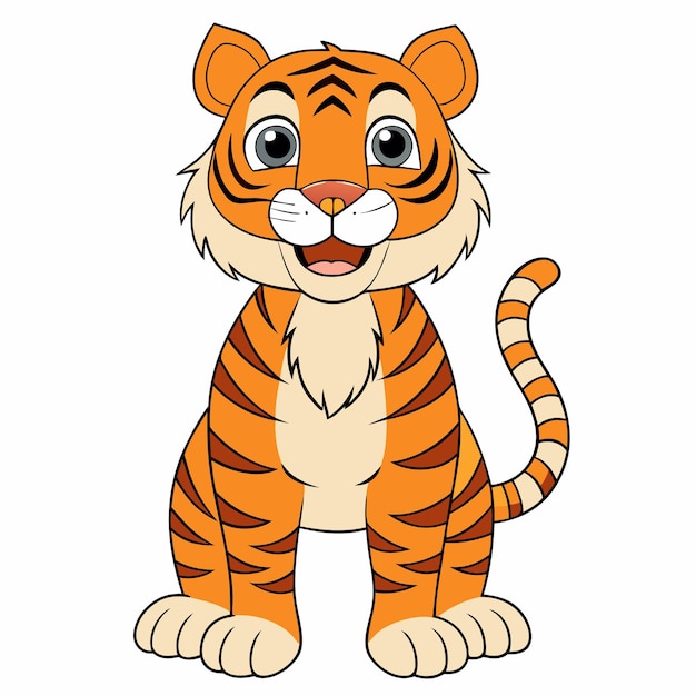 Tiger vector illustration | Premium AI-generated vector Tiger vector illustration | Premium AI-generated vector