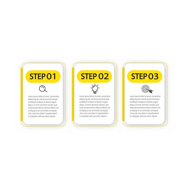 Premium Vector | Timeline creator infographic template 3 step timeline ... Premium Vector | Timeline creator infographic template 3 step timeline ...