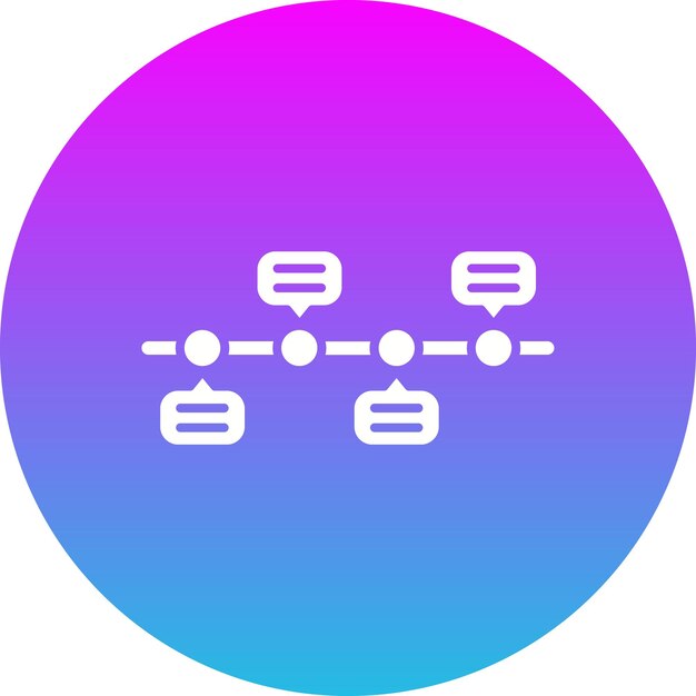 Premium Vector | Timeline Icon Premium Vector | Timeline Icon
