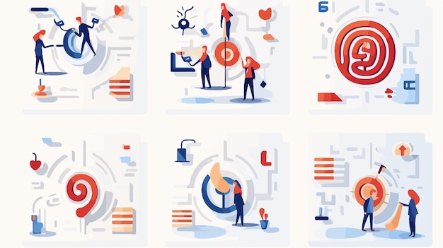 Tiny Characters Finding Idea Solution in Labyrinth | Premium AI ... Tiny Characters Finding Idea Solution in Labyrinth | Premium AI ...