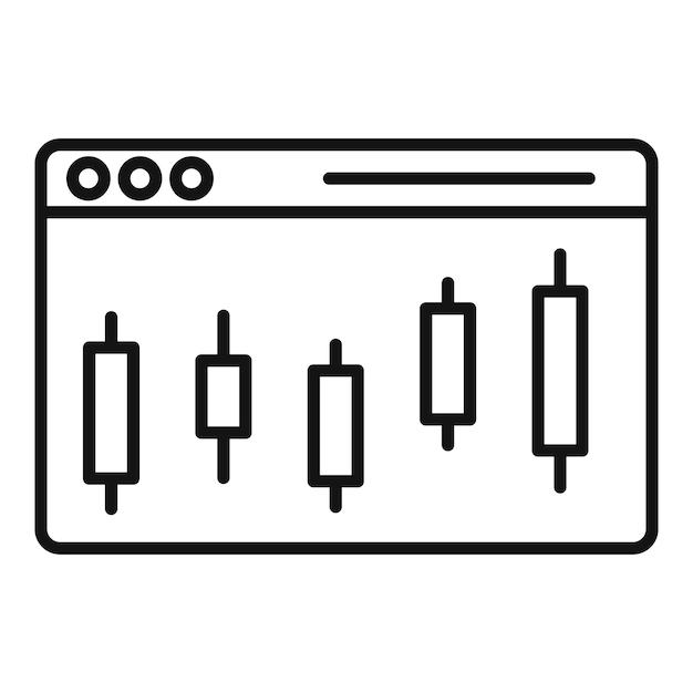 Premium Vector Trader Web Page Icon Outline Trader Web Page Vector