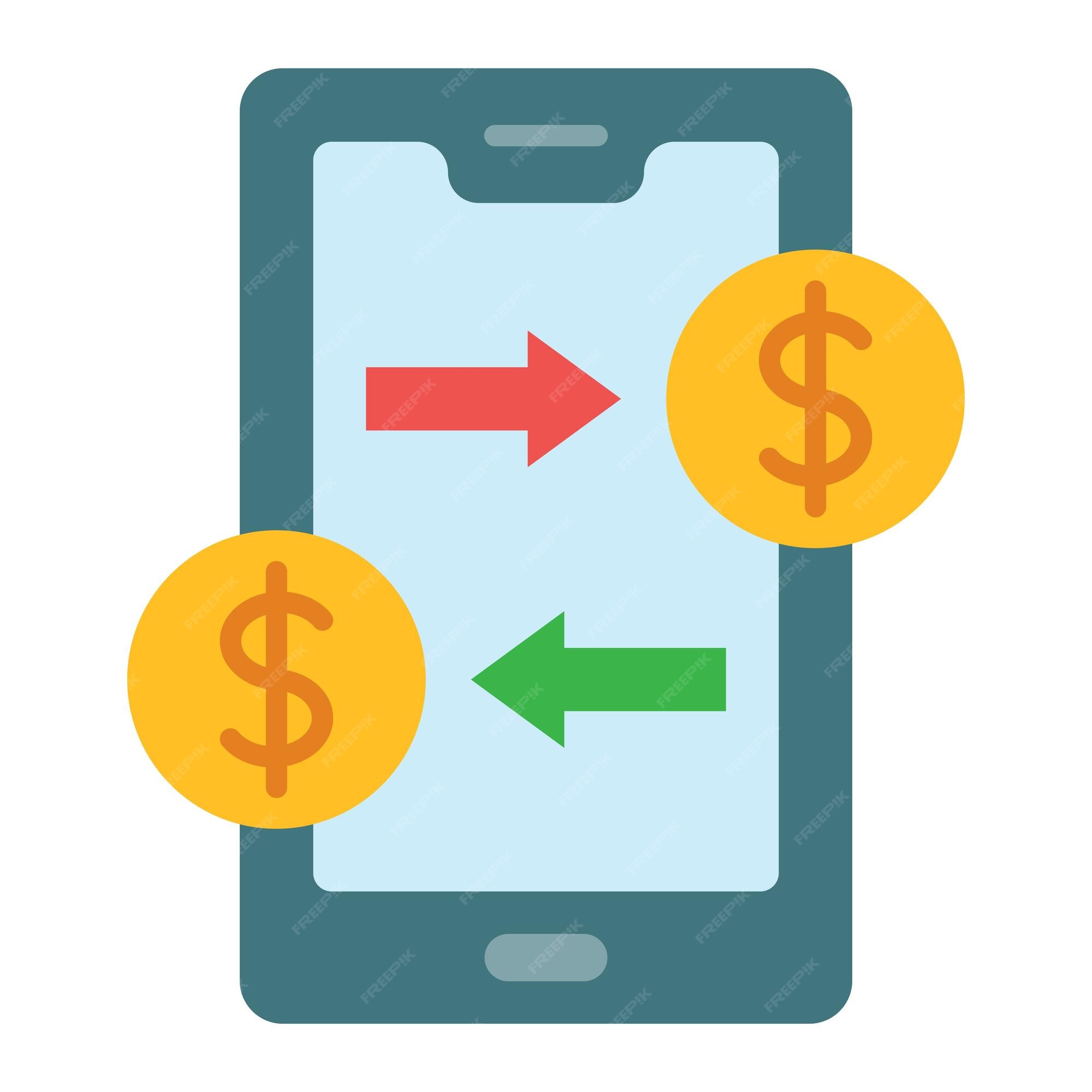 Premium Vector Transaction Icon