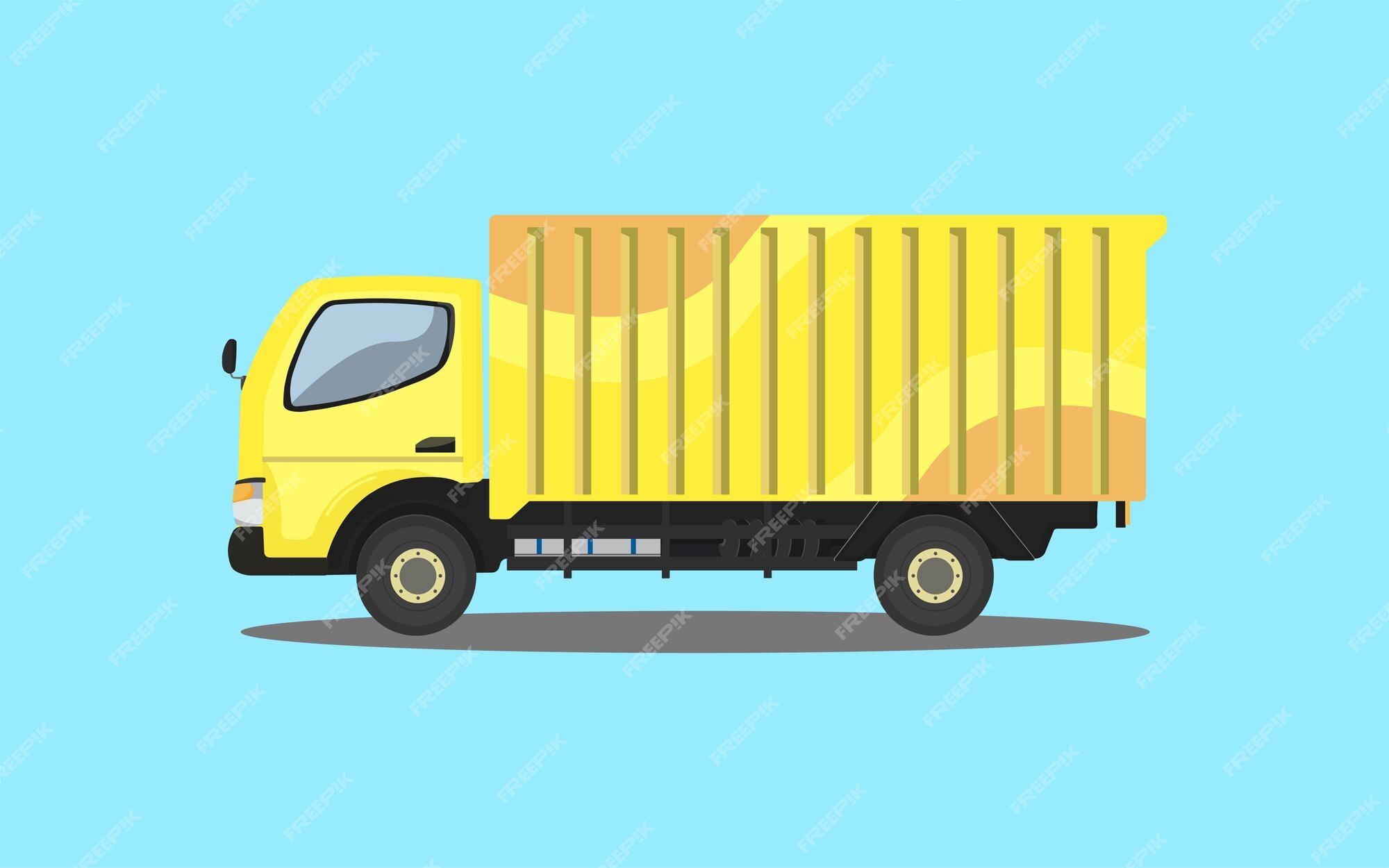 Premium Vector | Transportation truck Premium Vector | Transportation truck