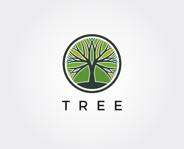 Premium Vector | Tree logo abstract design vector template Premium Vector | Tree logo abstract design vector template