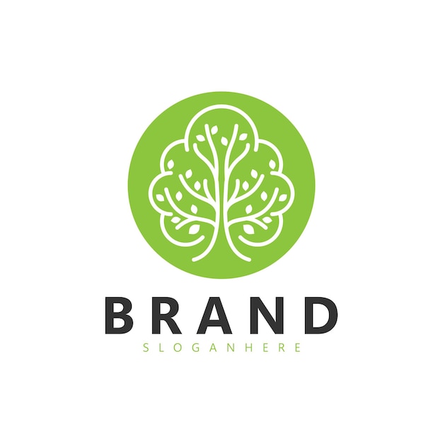 Premium Vector | Tree logo abstract design vector template Premium Vector | Tree logo abstract design vector template