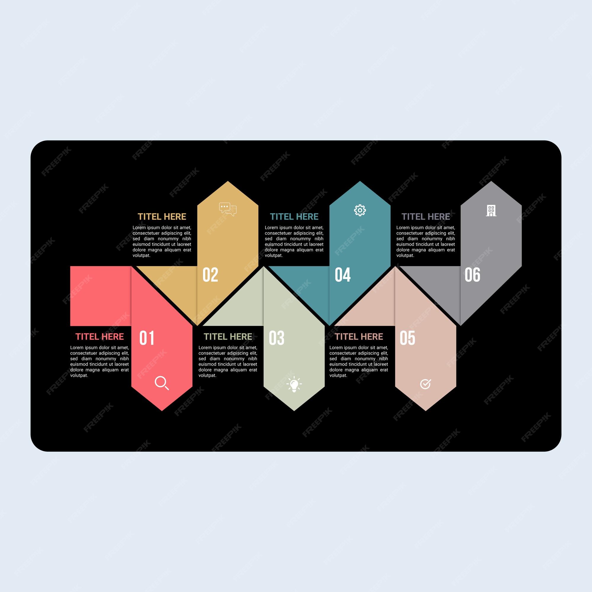 Premium Vector | Triangle infographic template Premium Vector | Triangle infographic template