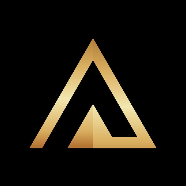 Premium Vector | Triangle Letter A Logo Design Premium Vector | Triangle Letter A Logo Design